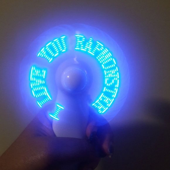 Accessories | Bts Kpop Rap Monster Light Up Fan | Poshmark